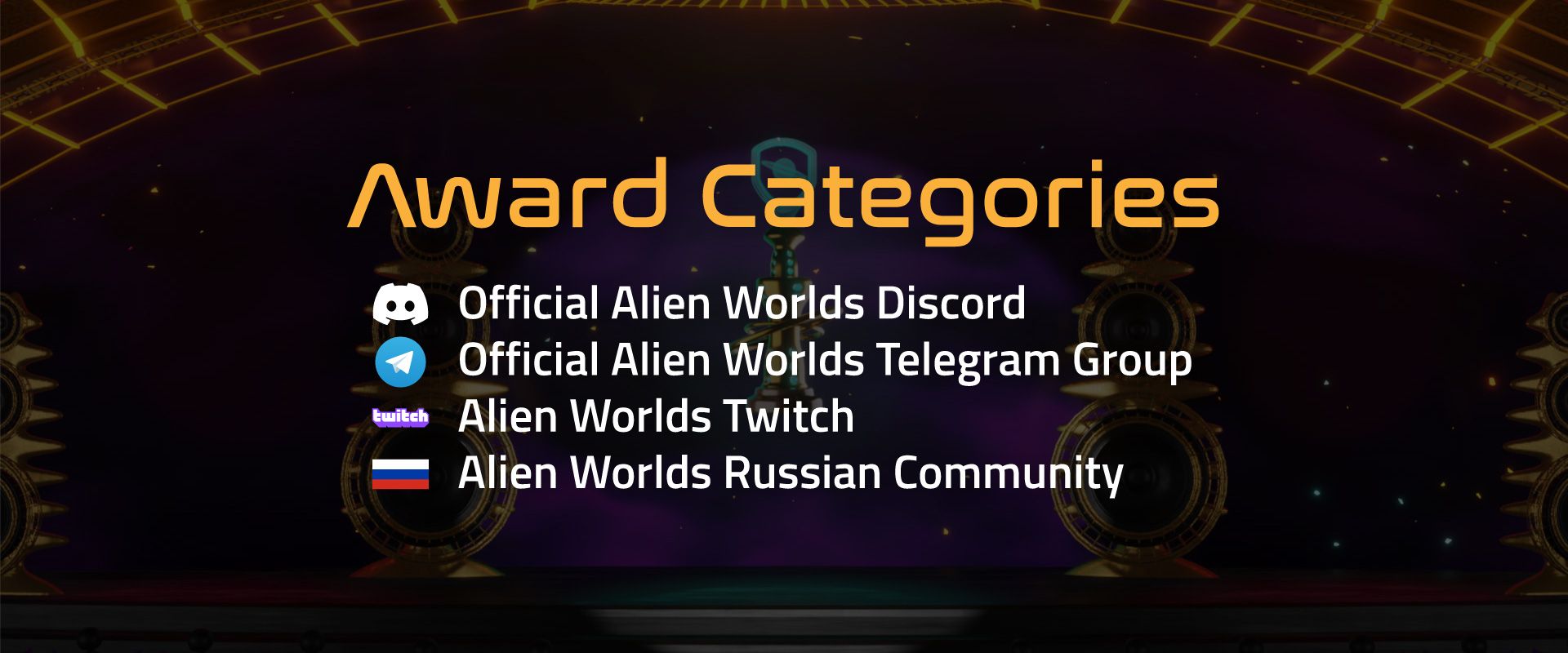 Join Us for the Inaugural Galactic Hubs Awards Ceremonies on Twitch!